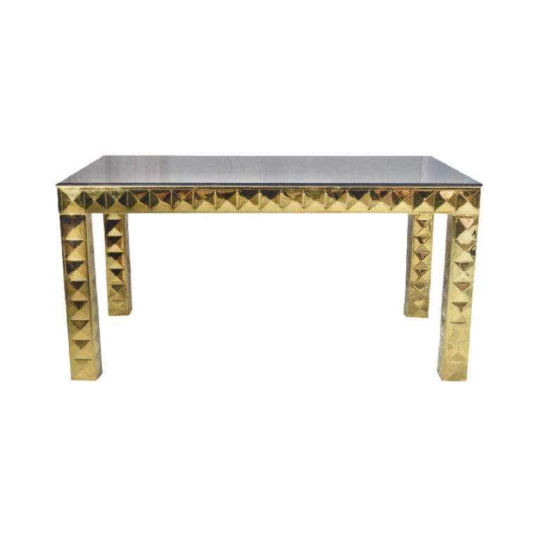Mystique Console Table Gold – The Lounge
